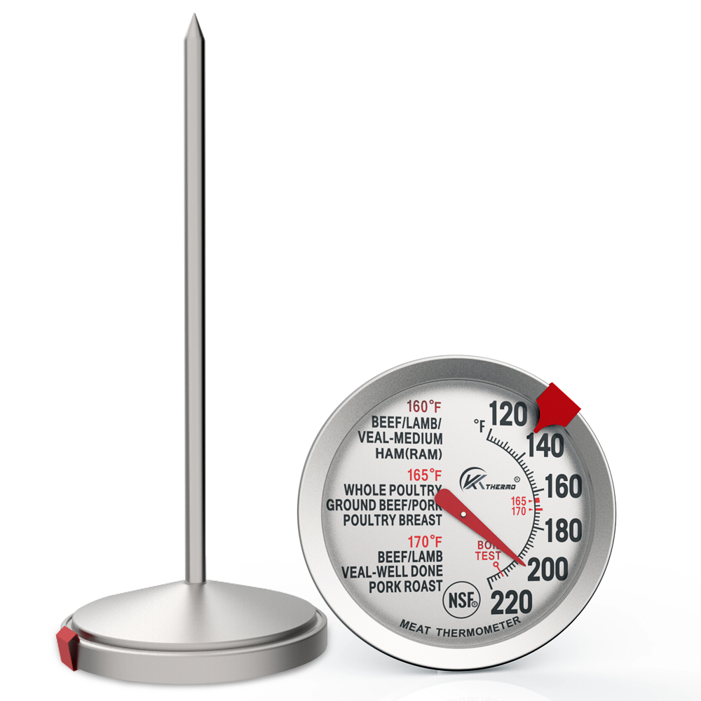 KT-Thermo B-22 2.5-inch Dial Instant Read Meat Thermometer for Perfect ...