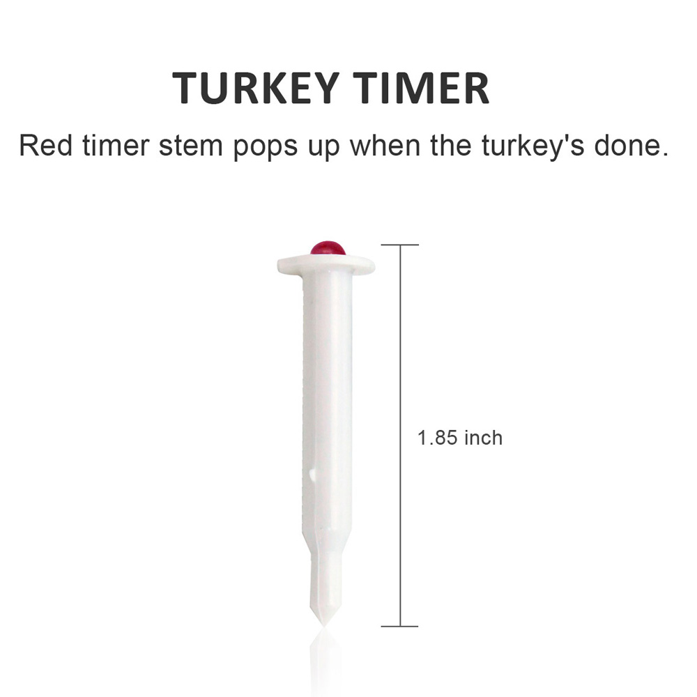 KT-Thermo B-15 Disposable Thermometer Pop up Turkey Timer, OEM Bulk