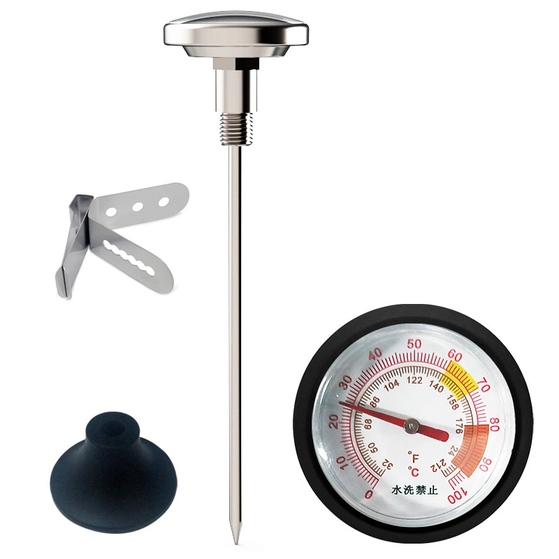 KT-Thermo B-3E Pocket Dial Thermometer for Coffee, Tea, Milk, and Water