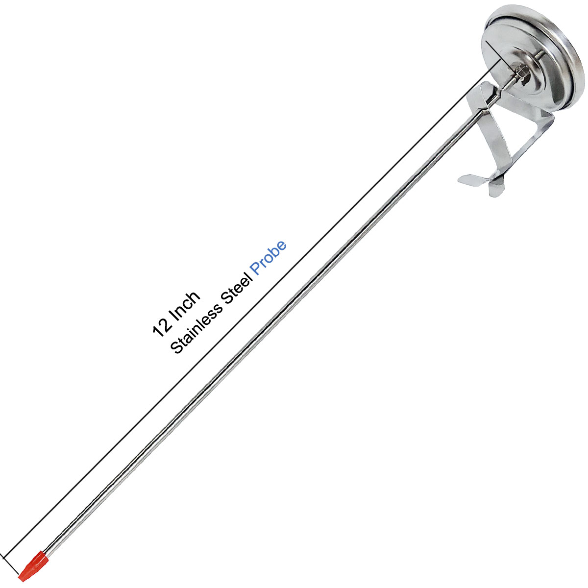 KT Thermo H15AK2000: Easy-to-Read Red Scale 2-Inch Dial Deep Fry ...