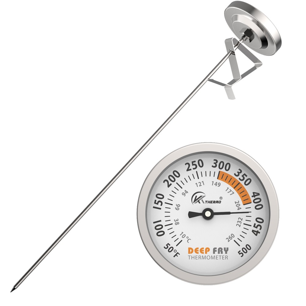 KT Thermo H15AK2000: Easy-to-Read Red Scale 2-Inch Dial Deep Fry ...