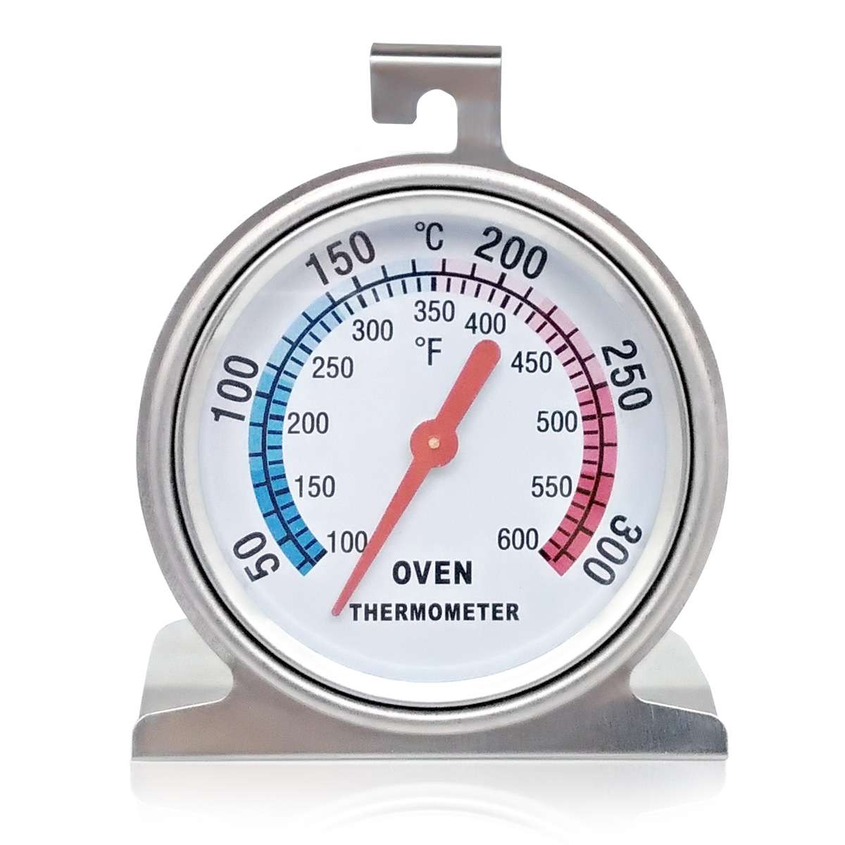 KT Thermo Large Dial Oven Thermometer, 2.55-Inch Color-Coded Display ...
