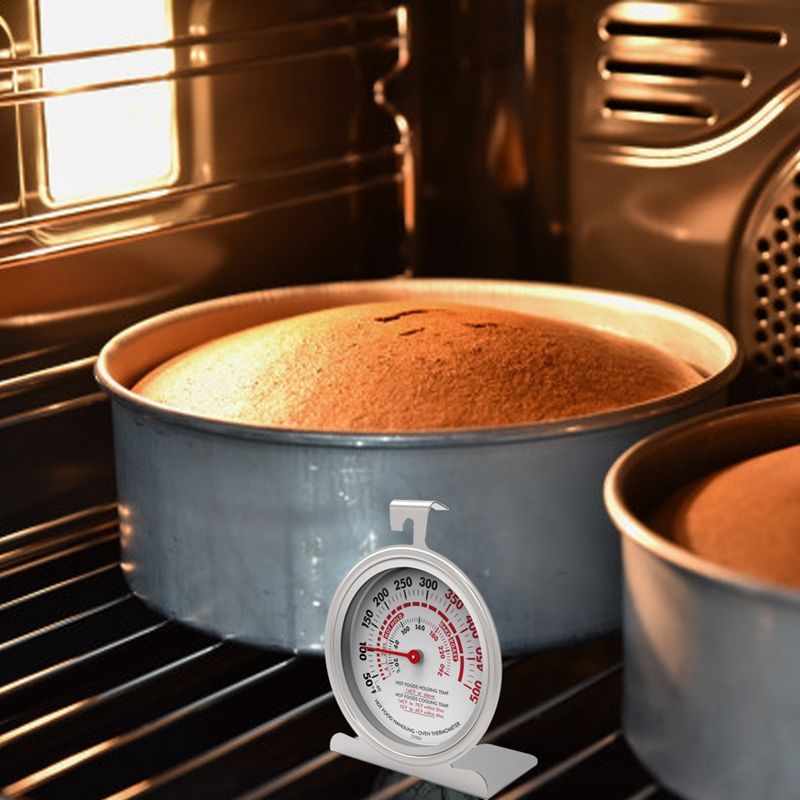 KT Thermo Z-23 Large Dial Oven Thermometer with Clear Red Markings for ...