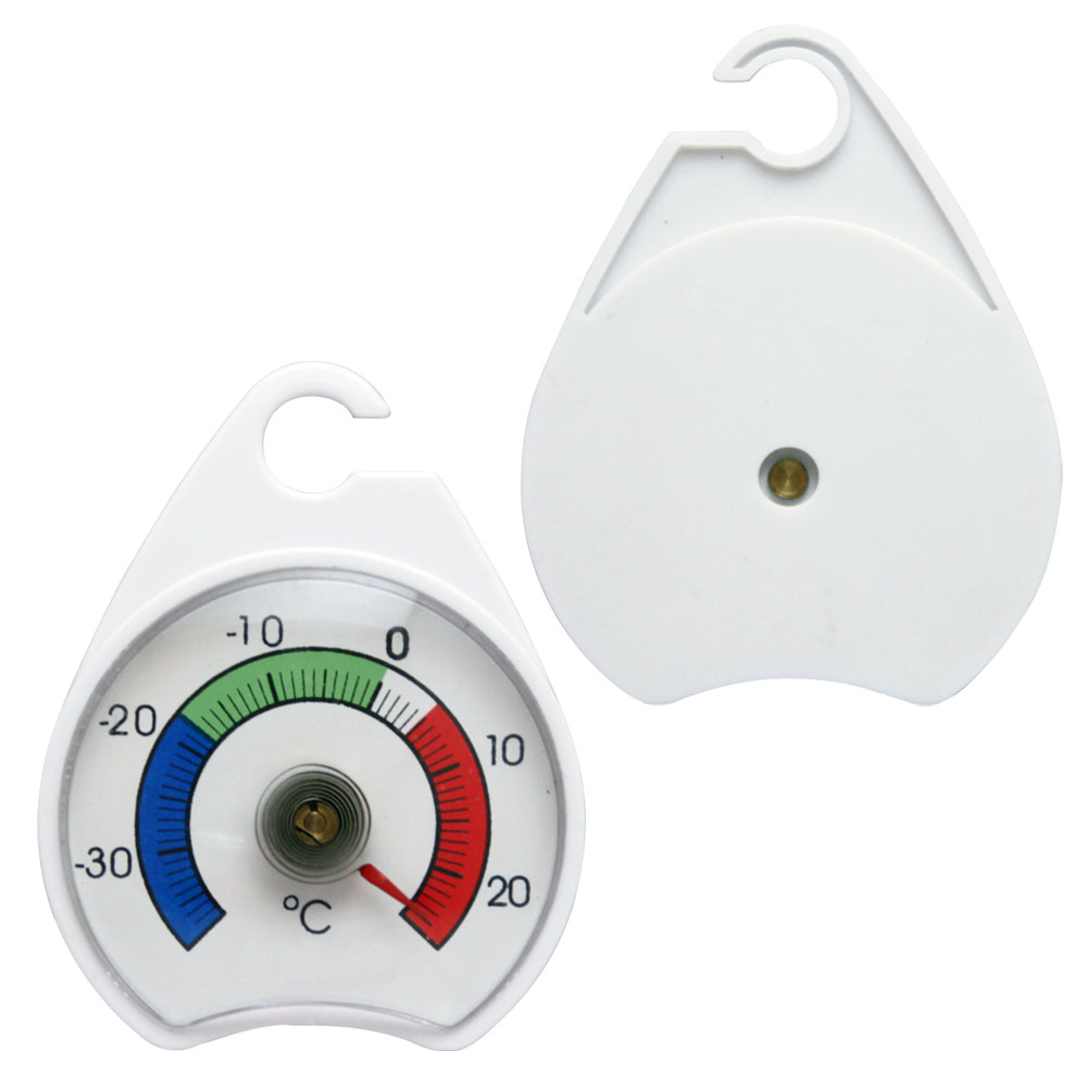 KT Thermo X-32 Compact Freezer Thermometer, ABS+PC Hook for Fridge/Freezer