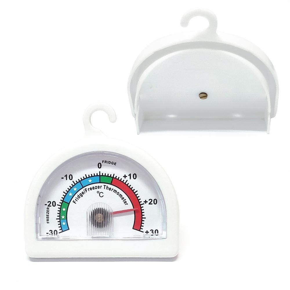KT Thermo X17 Mini Fridge Thermometer – Small Hanging Design, No Battery