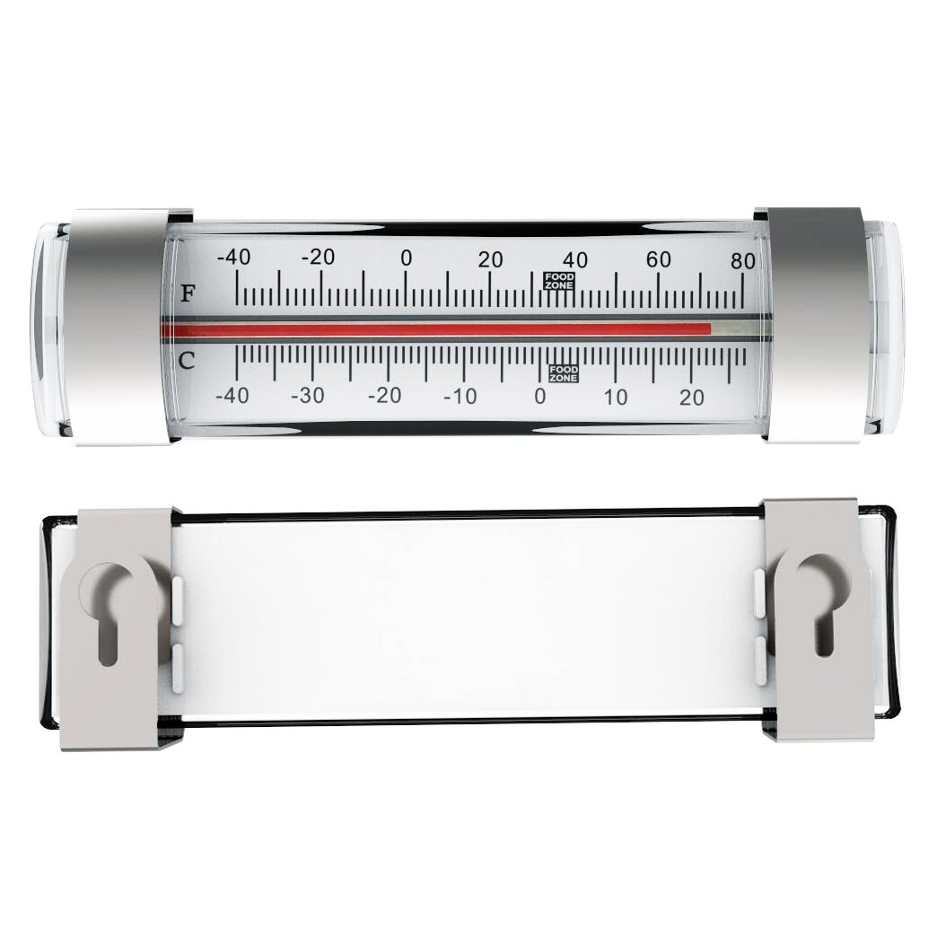 KT Thermo L-1 Liquid-Filled Refrigerator Thermometer, Suction Cup ...