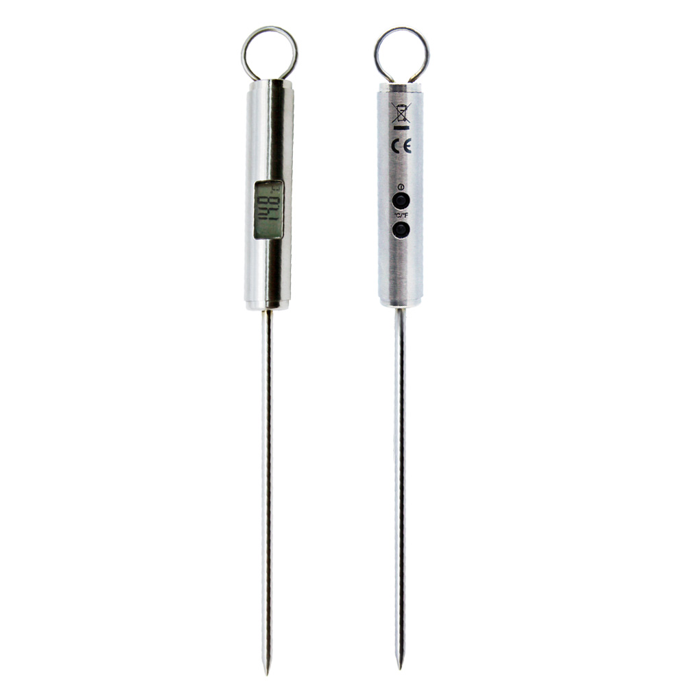 KT Thermo E-51 Digital Wine Thermometer with High-Quality Full Metal ...