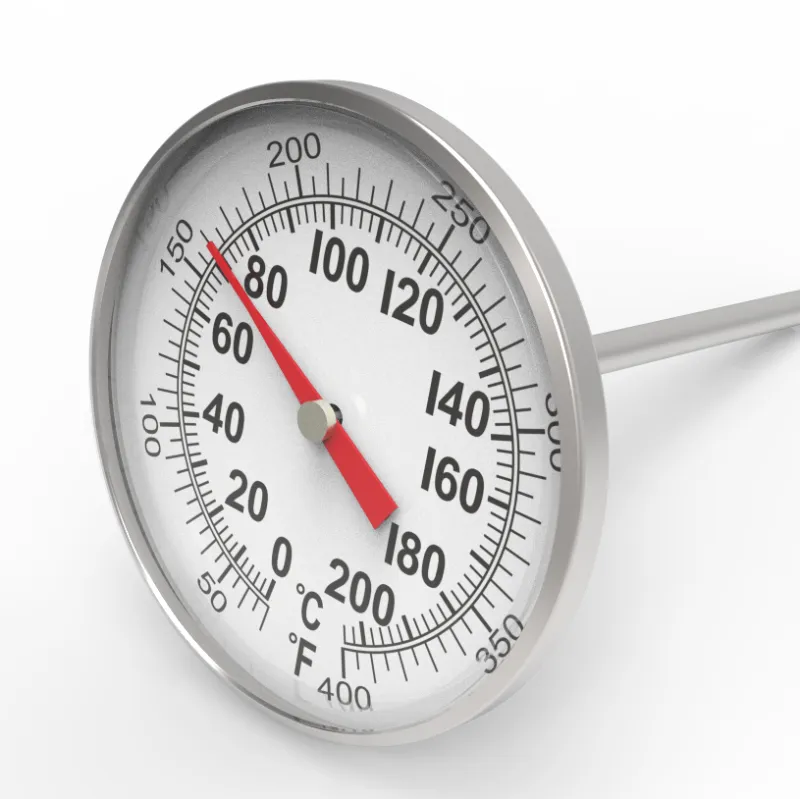 KT-Thermo B-4D Meat Thermometer with Mirror PC Material: Precise 0-200 ...