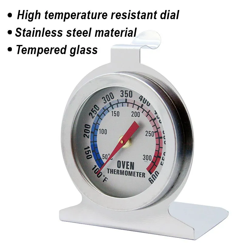 KT Thermo Z1 Stainless Steel Oven Thermometer 2 Inch Dial - Accurate ...
