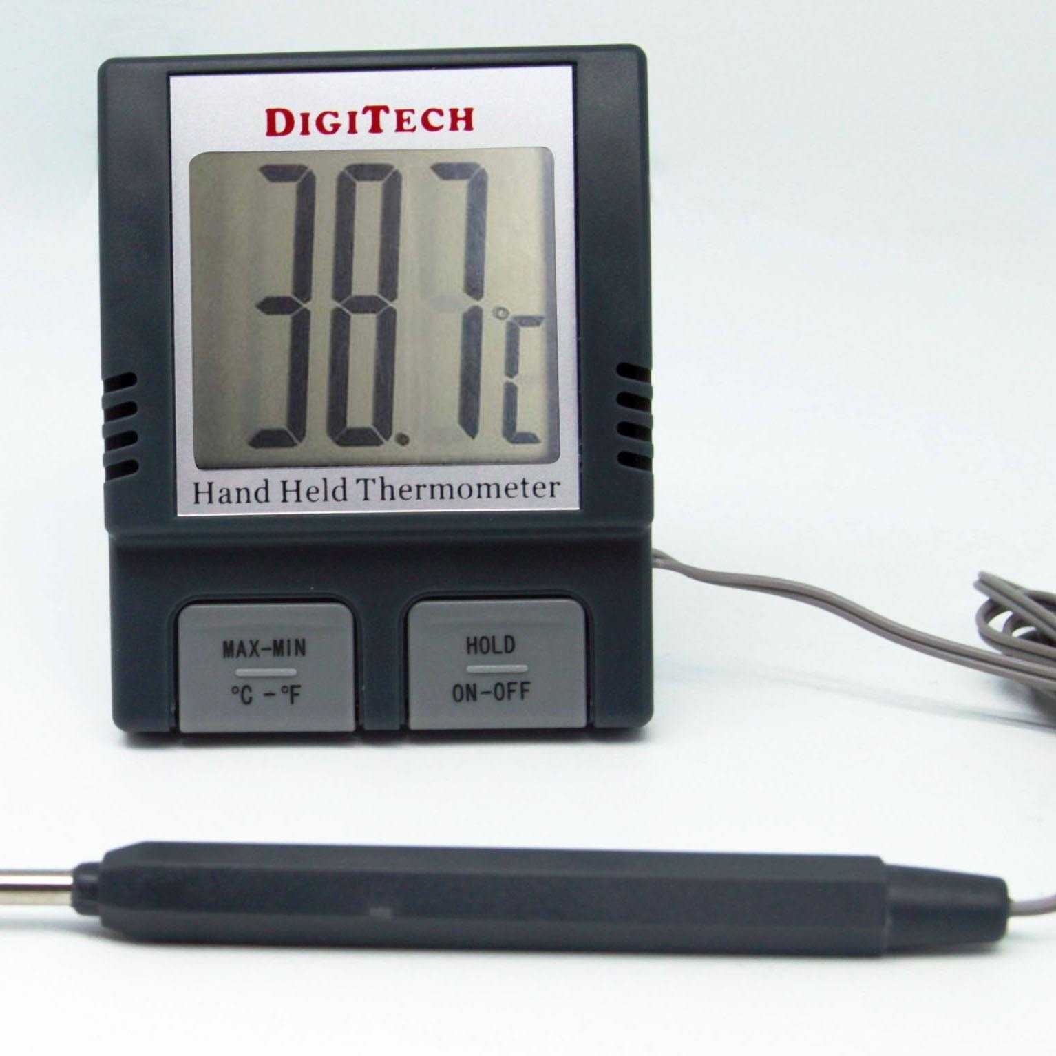 KT Thermo E-35B: Wired Digital Thermometer with Foldable Design ...
