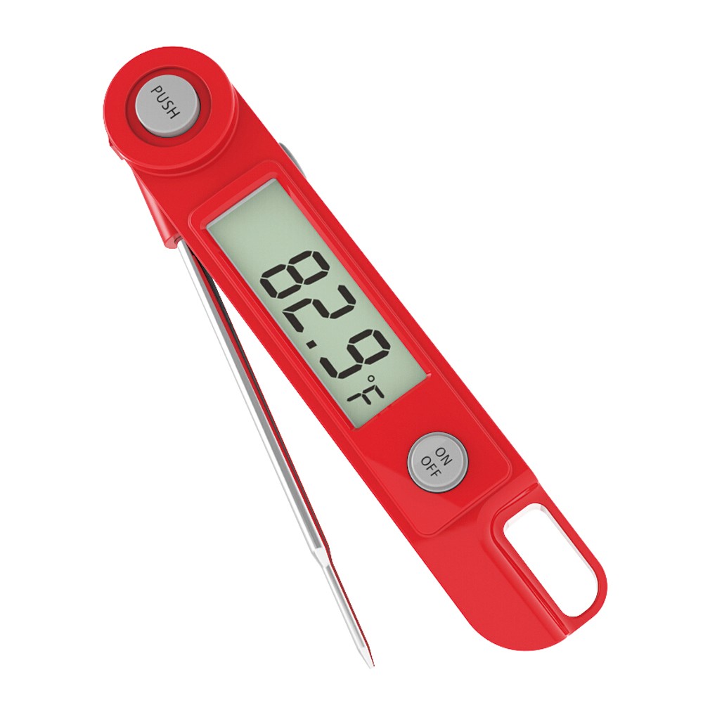 KT Thermo E-134: Red Digital Thermometer with 180° Adjustment Angle ...