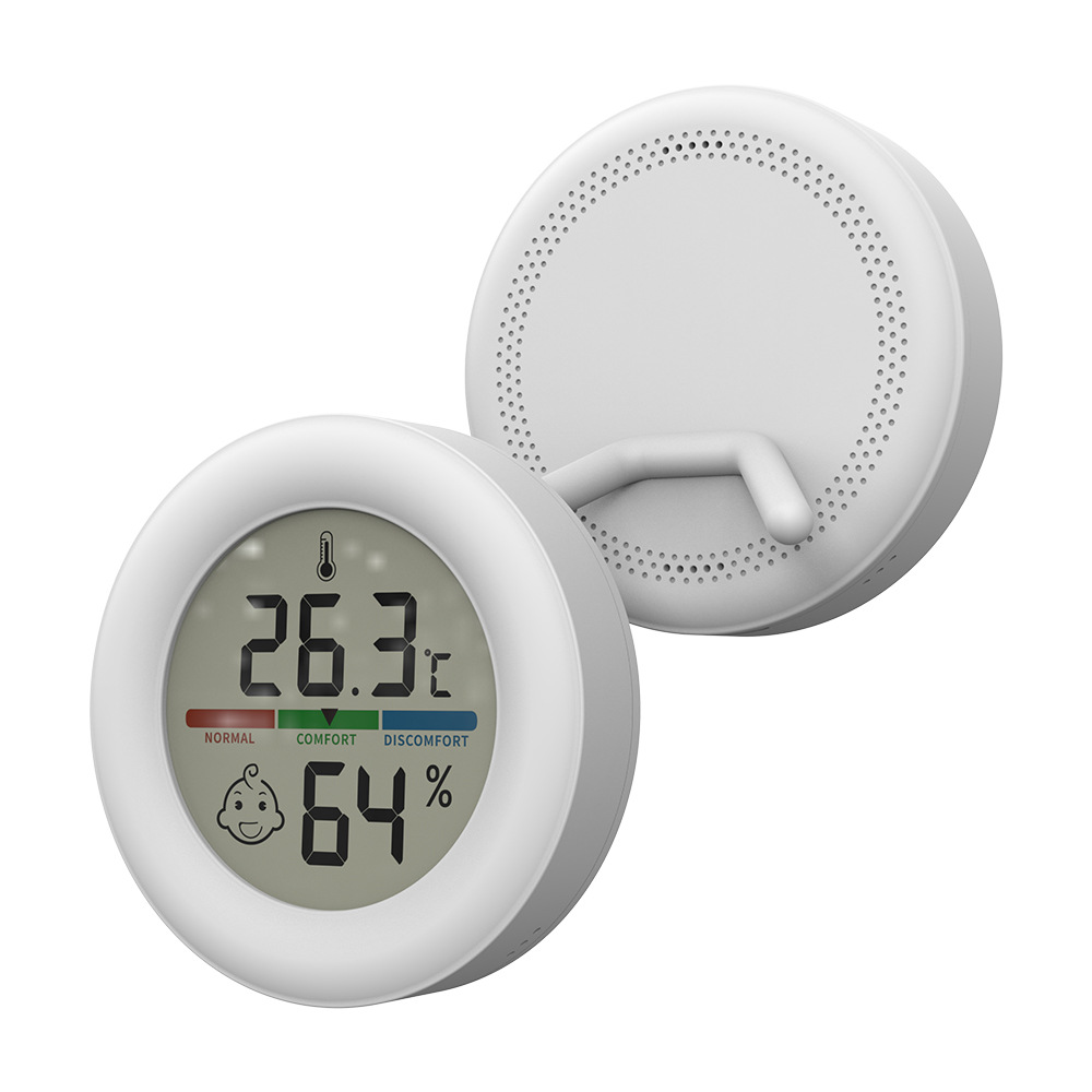 KT Thermo Kids Room Electronic Thermometer & Hygrometer: Round Design ...
