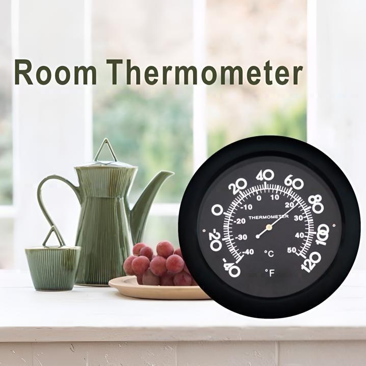 KT Thermo X35CK0353: 10-Inch Wall-Mounted Thermometer Featuring a Sleek ...