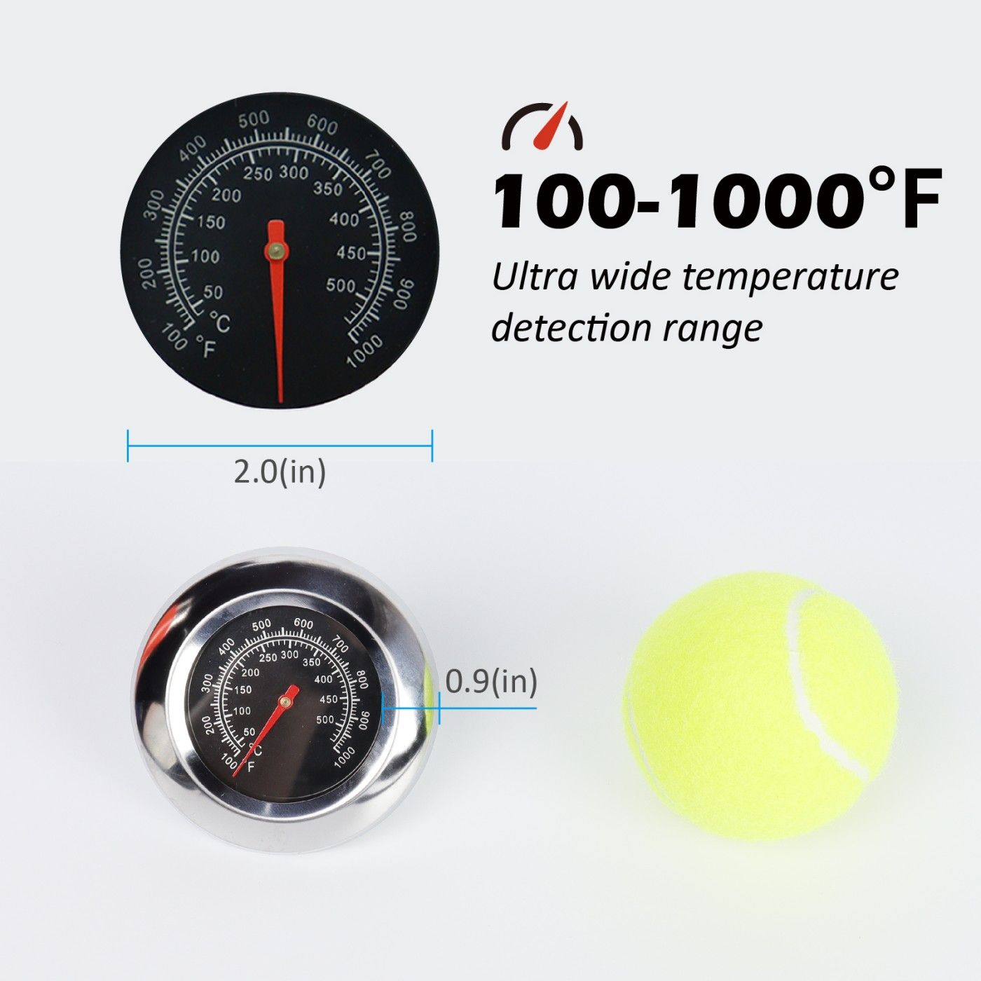 High-Temperature Performance: KT Thermo Stainless Steel Barbecue ...