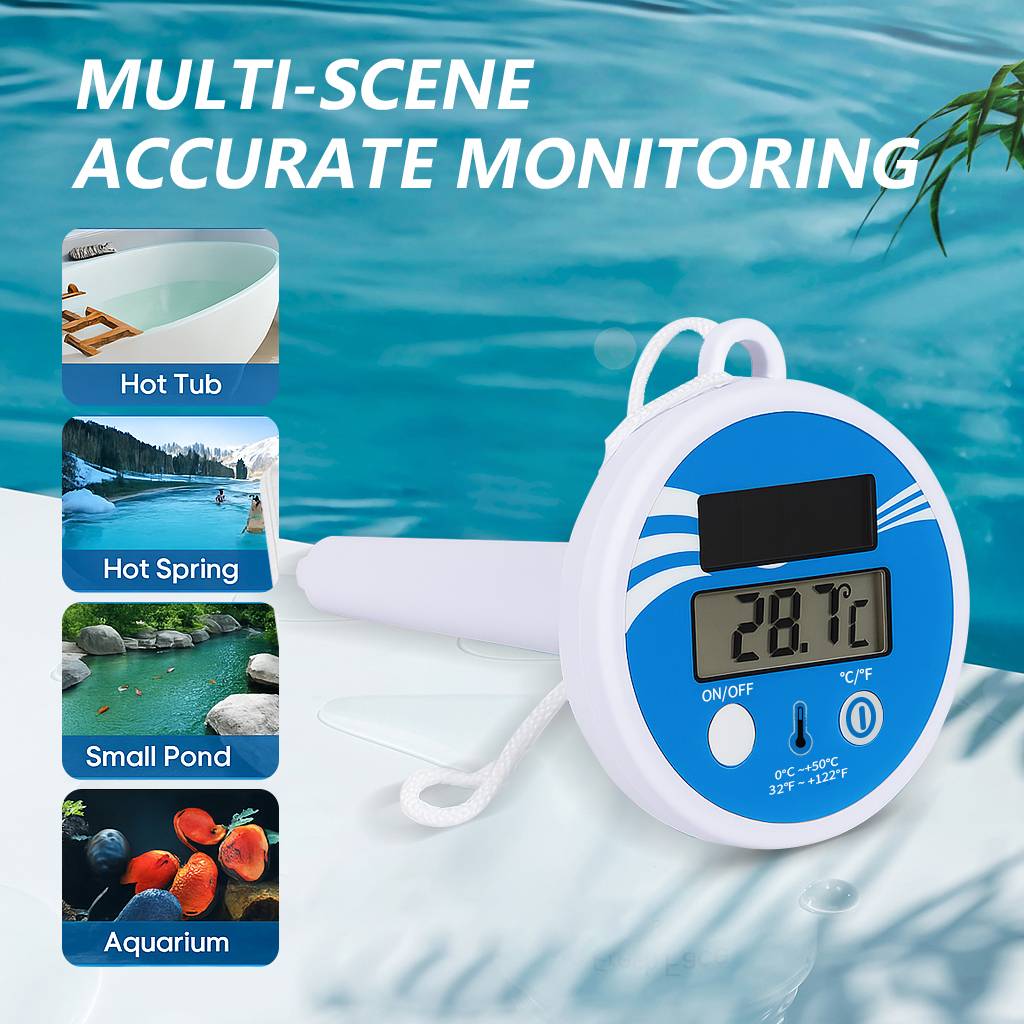 KT Thermo Solar Digital Floating Thermometer, Perfect for Baby Bath ...