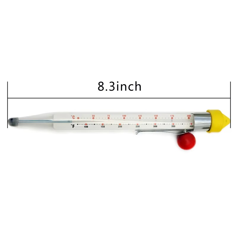 KT Thermo High Accuracy Glass Candy Thermometer – Safe, Mercury-Free ...