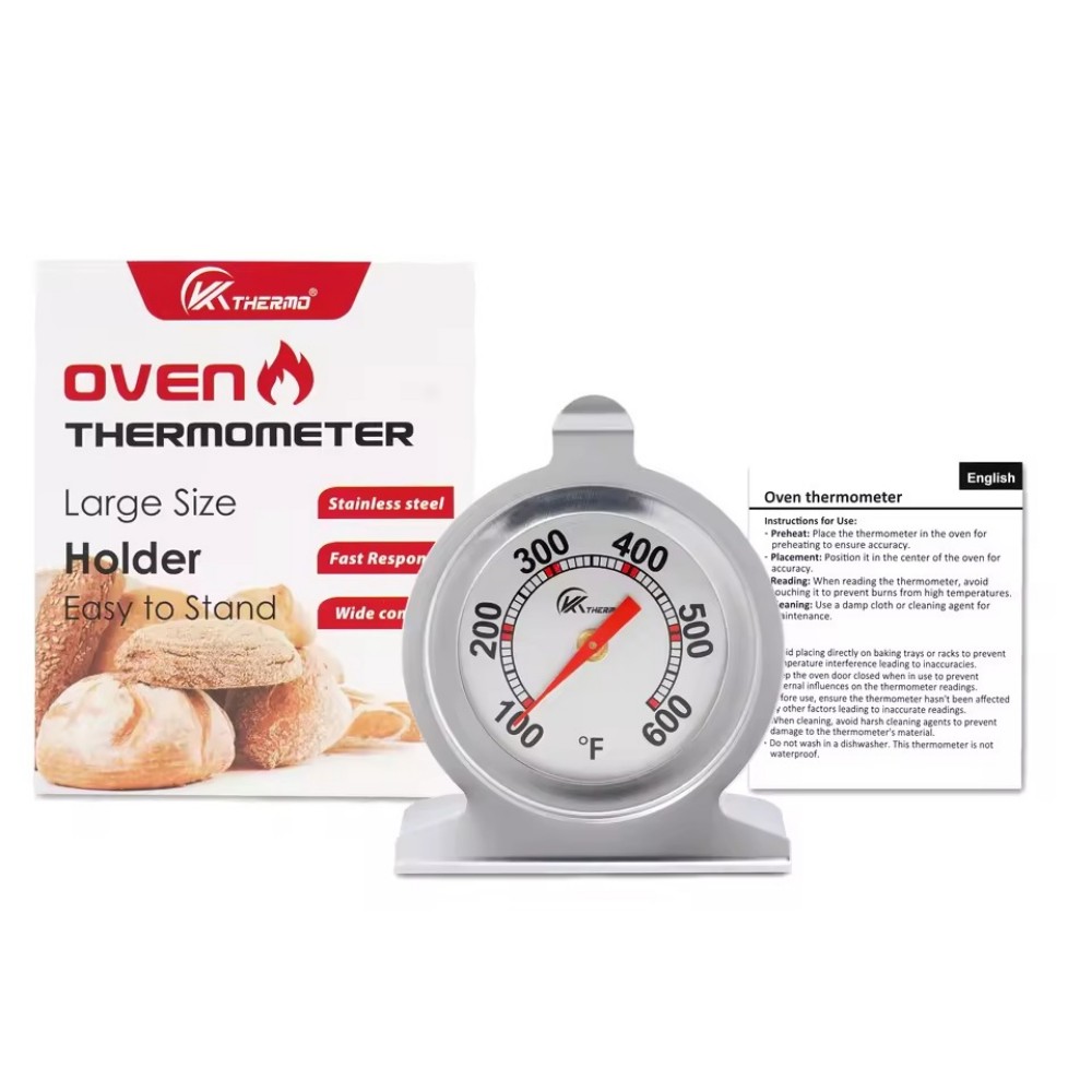 KT Thermo Z1 Instant Read Oven Thermometer – Stainless Steel Digital ...