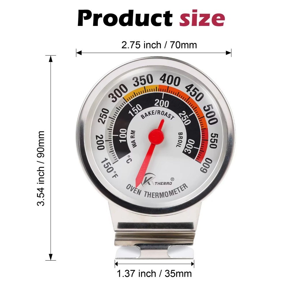 KT Thermo Z21 Stainless Steel Instant Read Kitchen Thermometer – 360 ...