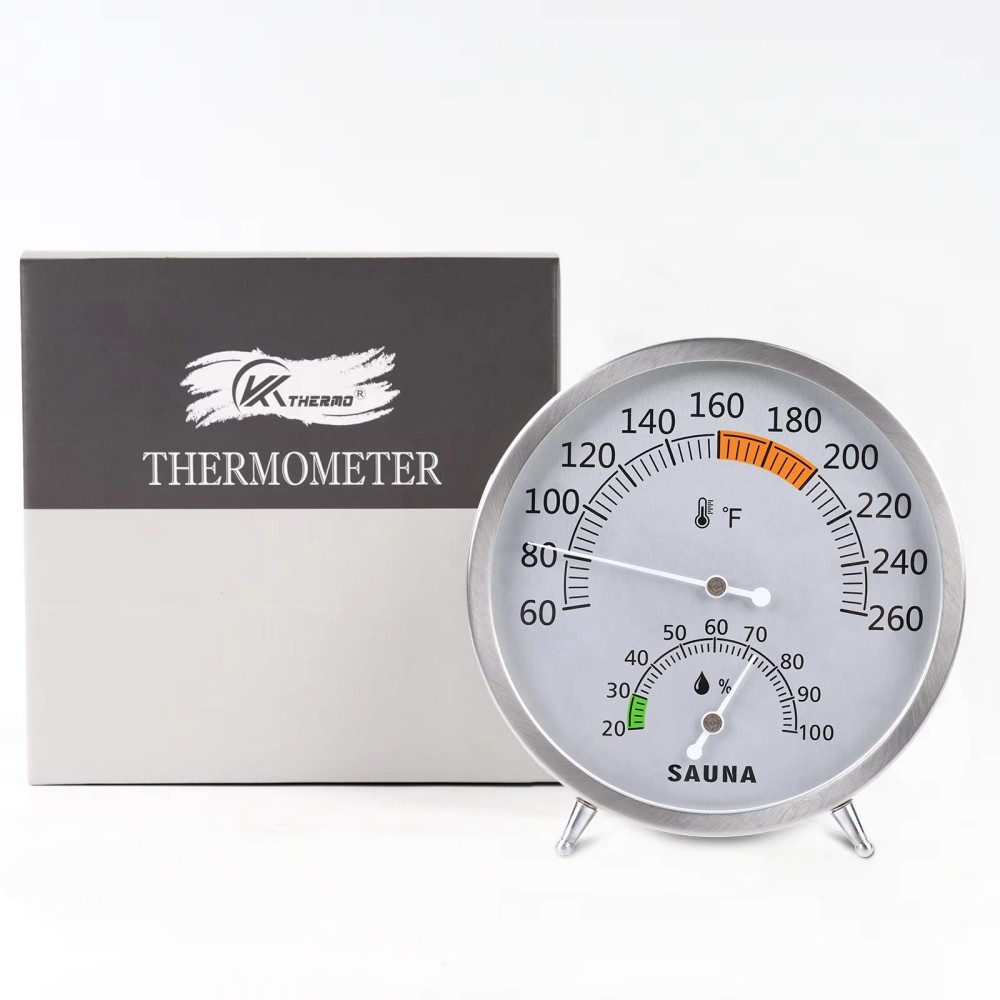 KT Thermo X52 Analog Hygrometer for Indoor – Stainless Steel ...