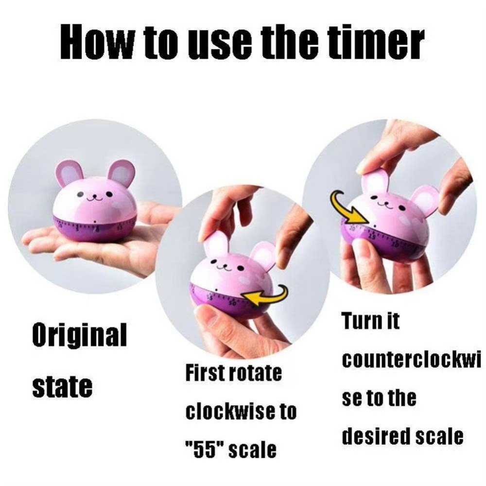 Customizable Cat Kitchen Timer – Magnetic, No Battery Needed | OEM Logo ...