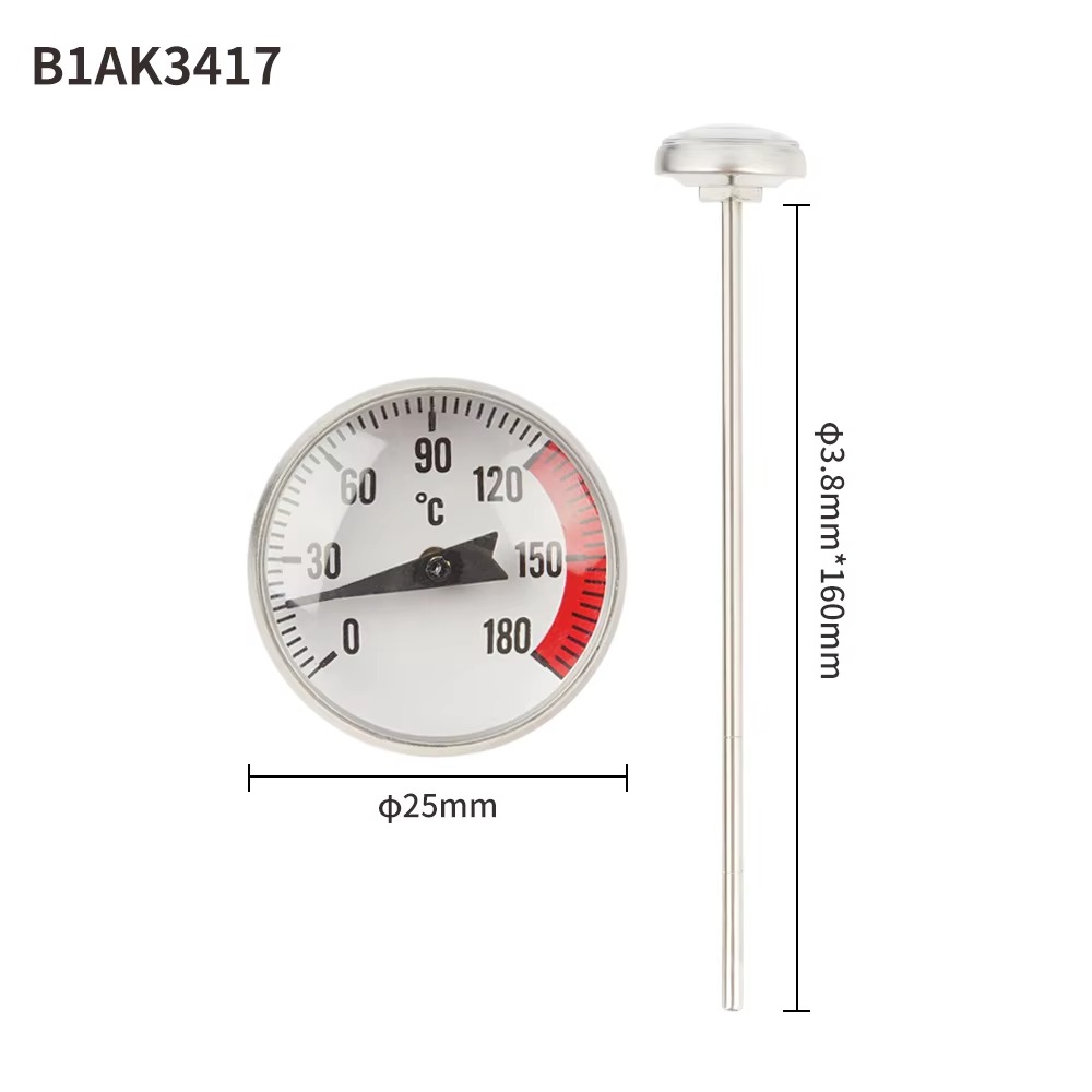 Fuel Tank Cap Thermometer – 160mm Probe Length, OEM Wholesale